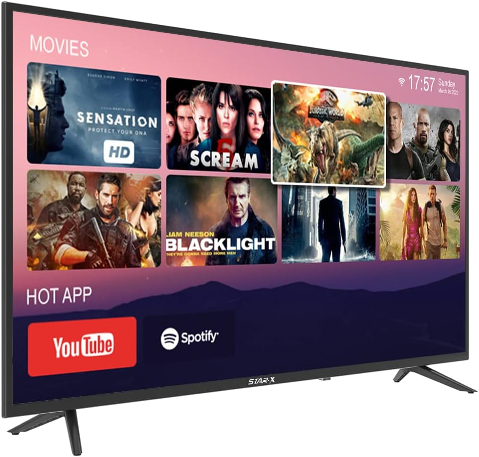Star-X 32 Inch Smart LED TV With Built In Receiver T2/S2, HDMI, USB ...
