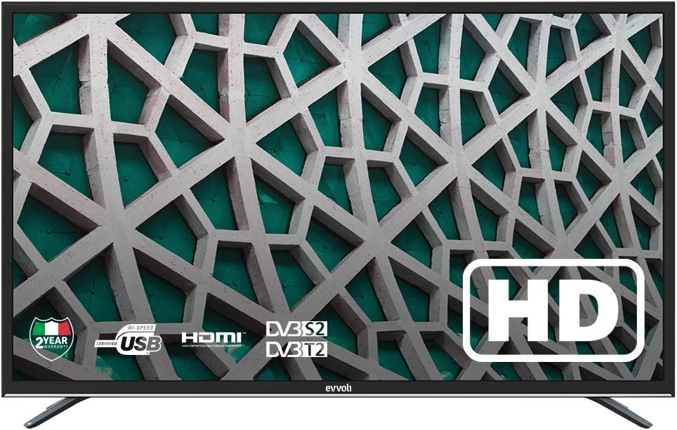 evvoli 32-Inch HD LED Standard TV With Built In Receiver 32EV100D – Nsmah Store