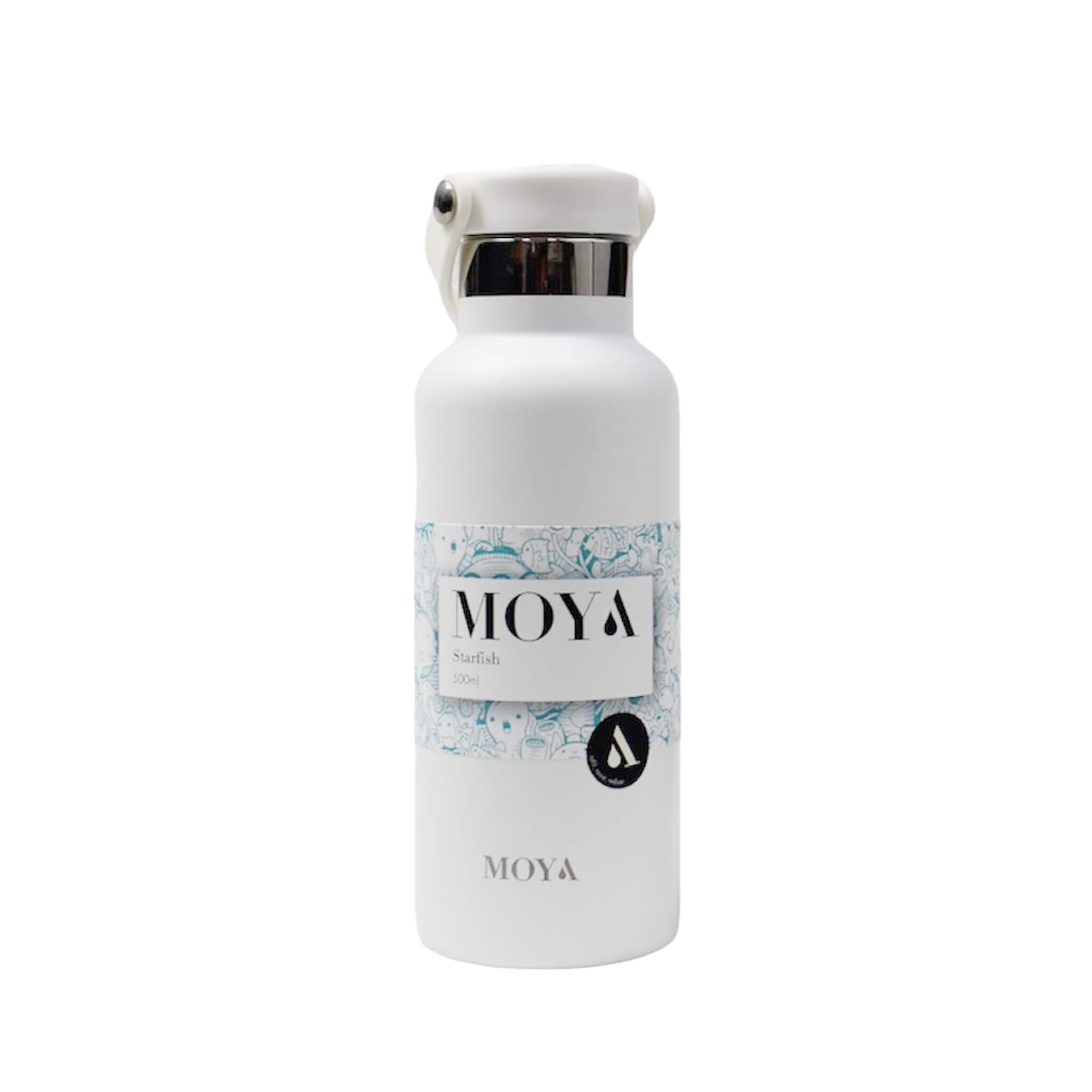 Moya “Starfish” 500ml Insulated Sustainable Water Bottle White – Nsmah ...